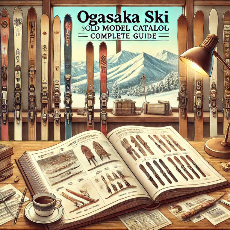 オガサカ スキー 旧モデル カタログで振り返る歴代モデルの魅力